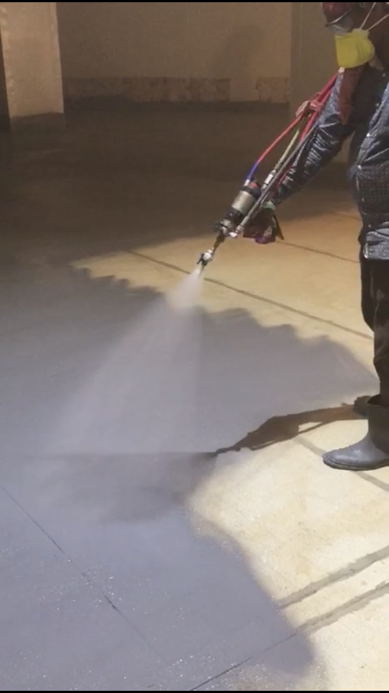 PU Spray Application | Shibam Ventures